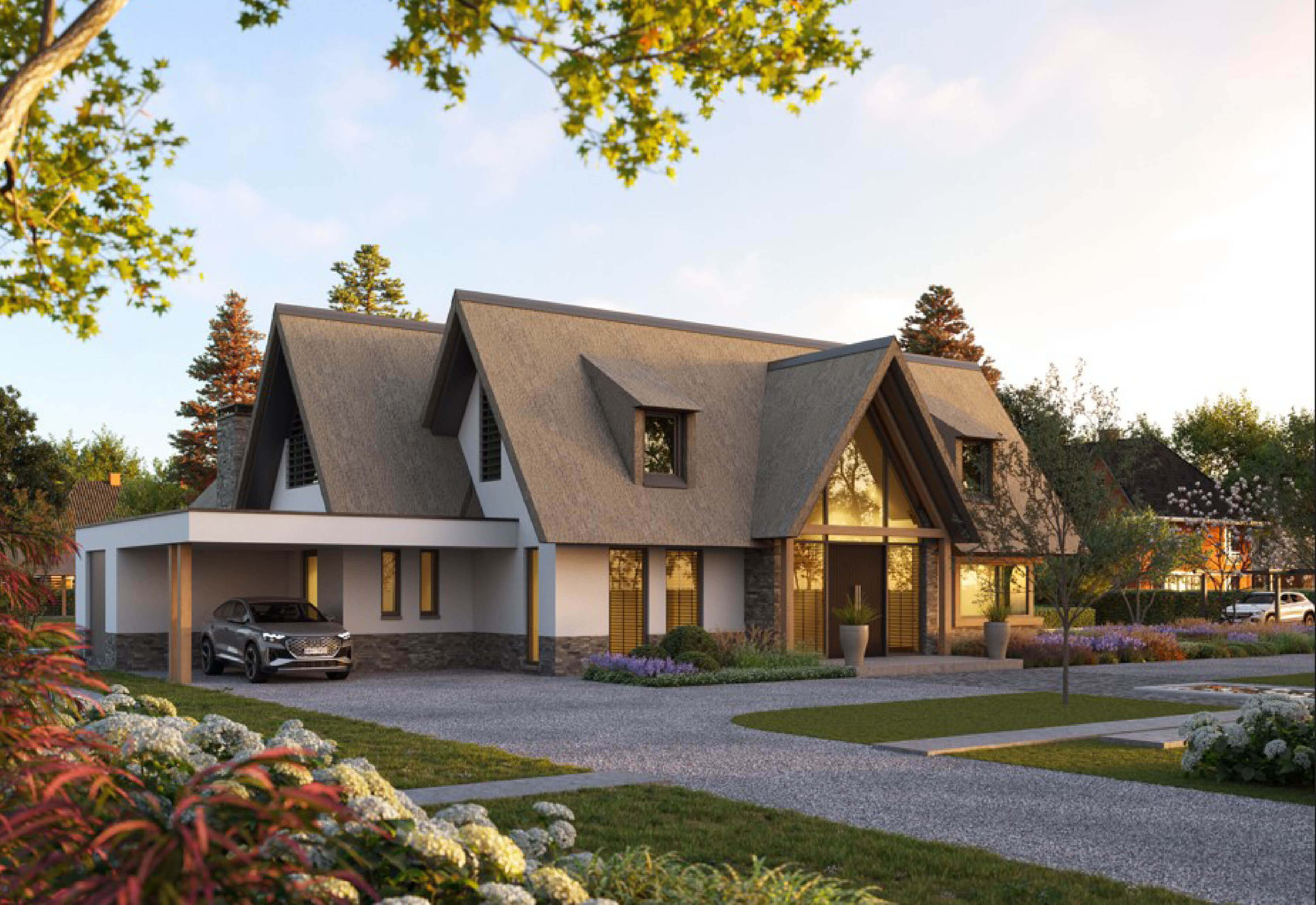 Moderne landelijke villa met rijke uitstraling - i130 - Buitenhuis ...